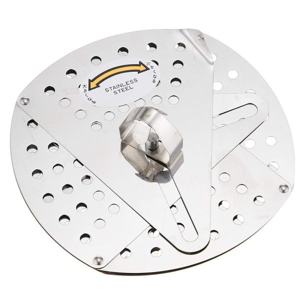 ●鍋のサイズに合わせて自由に大きさが変えられる