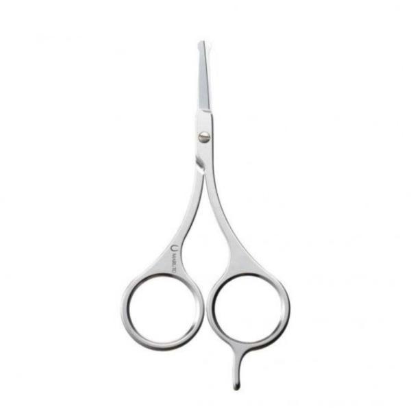 ●使いやすいハサミタイプで安全にお手入れ●美容はさみにヒントを得た全く新しい発想の鼻毛カット用はさみです●先端部分は丸みを帯びており、皮膚を傷つけません●指かけに小指を乗せることで安定して切ることが出来ます