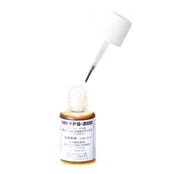 ●電子部品・PCB専用フラックス。●広がりにくい鉛フリーはんだでもよく広がります。●使い切りサイズの少量20mlボトル入りです。