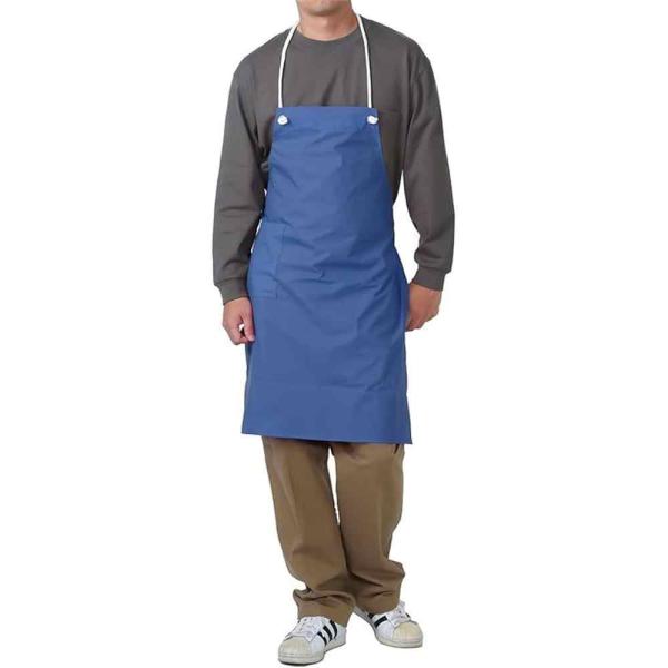 ●水や汚れをしっかりガード、従来品よりさらに軽くソフトな着心地の防水エプロンです