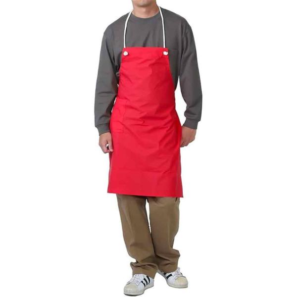 ●水や汚れをしっかりガード、従来品よりさらに軽くソフトな着心地の防水エプロンです