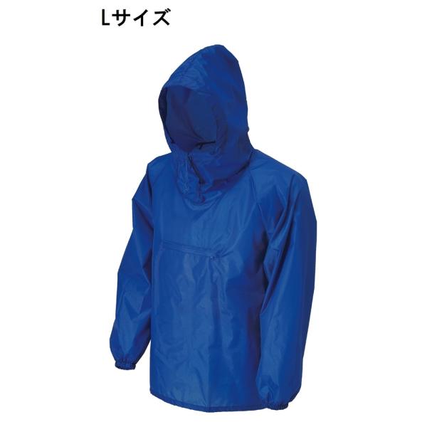 ●作業中の泥・風・汚れから体をガード●頭から被るタイプなので、前立からの風の侵入を防ぎます※防水性はないためカッパとしての使用はできません