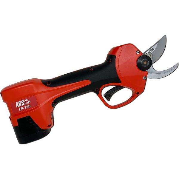 ●刃元を鋭角、刃先をやや鈍角のグラデーション状にする特許取得の独自研磨を下刃に採用刃元が切断対象物に食い込み、太い枝も滑らずしっかり切断できます●電動剪定鋏の強いパワーで切断しても刃欠けが起きにくいよう、手で使う剪定鋏よりも1段多い3段加工...