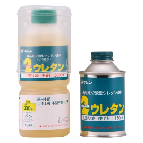●高品質の2液型ウレタン塗料上塗り液●肉もち、防水性に優れ、また乾きが速く、透明で木目を生かし、美しい光沢に仕上がる●硬化した塗膜は強くて耐久性に富み、キズがつきにくく丈夫●食品衛生法に適合しているので、菓子皿や箸などの食器にも使用できます...