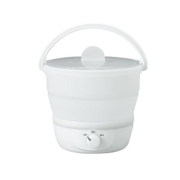 ●シリコン製で折りたたみができて、持ち運びに便利です●1台で5役(沸かす・蒸す・炊く・煮込む・茹でる)ケトル＆ポットです