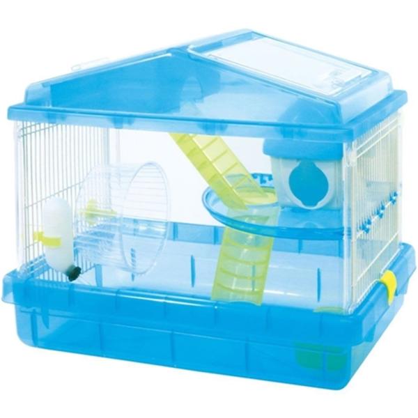 ●中の様子が良く見える、楽しく観察できるハムスターケージです●側面ワイヤーで通気性抜群です●広々とした2階建てでロフト空間が付いています