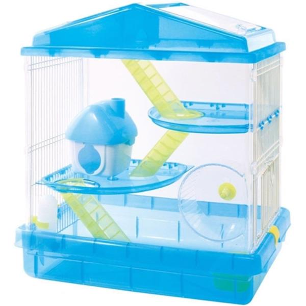 ●中の様子が良く見える、楽しく観察できるハムスターケージです●側面ワイヤーで通気性抜群です●広々とした3階建てでロフト空間が付いています