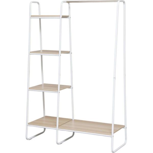 ●シワなく衣類を収納するのに適したデザインパイプハンガーです。●天板・底板は、かけられない衣類の置きや、帽子やカバンなどのファッション小物の収納にも便利です。●かける・おける二つの機能を備えています。●ハンガー部分はクロムメッキ加工を施した...