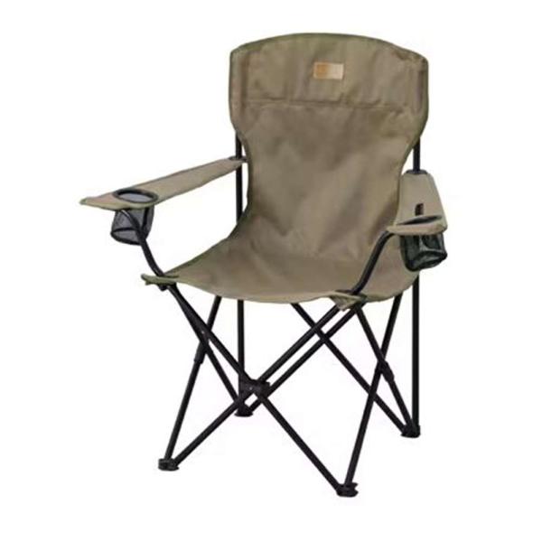 ●ゆったり座れる広座面設計のキャンプチェア ハイタイプです●よりリラックスして座れるよう、背もたれの角度にこだわりました●組み立て、収納が簡単に行えます●ひじ掛けにはドリンクホルダー2個とスマホホルダーが付いています●収納に便利なキャリーバ...
