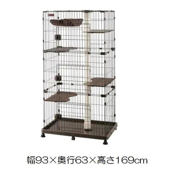 ●猫が楽しく過ごせるように考えられた3段タイプのキャットランドケージです●ひろびろ快適に過ごせるワイドタイプです●多頭飼いにも適しています●屋根から床まで、支柱がつめとぎポールになっており、どの場所でも爪とぎができます●しっかり固定できるの...