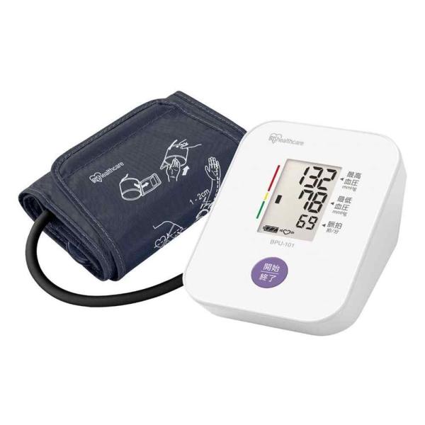 ●腕帯を巻き付けて測定する血圧測定方式のスタンダード、上腕式血圧計●アイリスオーヤマと医療機器を手掛ける国内メーカー A&amp;D Medicalの共同開発●ワンボタンでスピーディー且つ正確に測定ができます●測定後、最高血圧、最低血圧、脈...