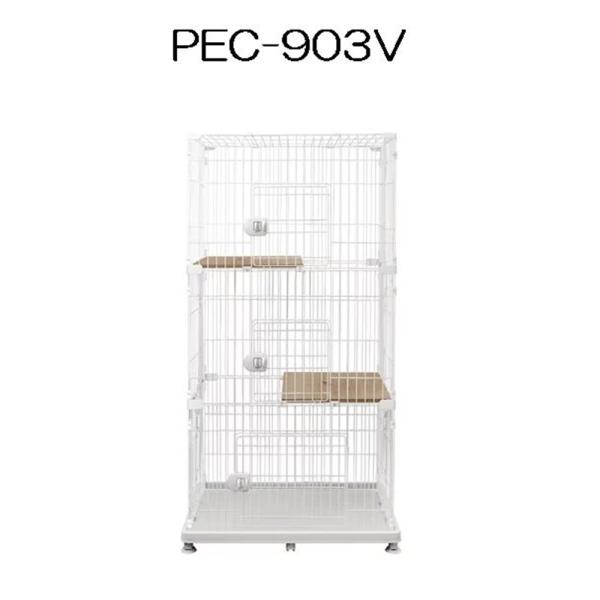 ●シンプルで使いやすい3段タイプのペットケージです●お部屋に合わせやすいカラーとデザインです●お世話がしやすく、猫ちゃんも動きやすい広さです●全ての段に扉があり、ペットや物の出し入れが簡単にできます●下段の広い扉からは、トイレの出し入れも楽...