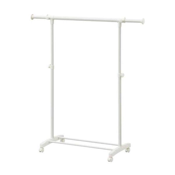 ●インテリアに馴染みやすいパイプハンガーです●シングルタイプです●安定感抜群で、たくさん掛けられます●ハンガーパイプの端が横に伸縮するので、より多くの衣類が収納できます●ハンガーパイプの高さは約90〜150cmの間で、無段階調整可能です●服...