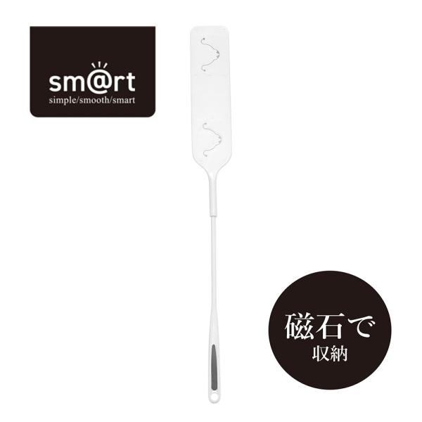 ●せまいスキマ(約1.5cm)にも入り込む薄型のホコリ取りです●市販のフローリング用使い捨てシートが装着できます●適度なしなりでホコリを絡め取ります●冷蔵庫の下などのお掃除にお使いください