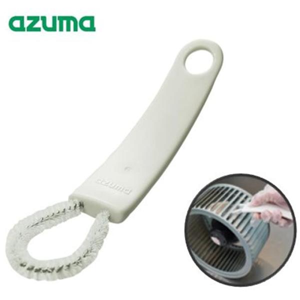 ●ベトベト油汚れもしっかり洗えるハードブラシ●お掃除しづらいシロッコタイプの換気扇ファンの掃除ができます●ファンの2面が1度に洗える毛足とサイズです●握りやすいカーブ形状●グリップ先端についたフック穴にフックを通せば、モノを置きたくないキッ...