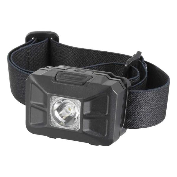 ●3種類の点灯モード(HIGH/LOW/点滅)●明るさ100ルーメン、連続使用時間は約7.5時間(HIGHモード時)●防水保護等級はIPX3の防雨形●可動ヘッド●FL1 STANDARD(アメリカ ANSI/NEMA FL1-2009規格)準拠