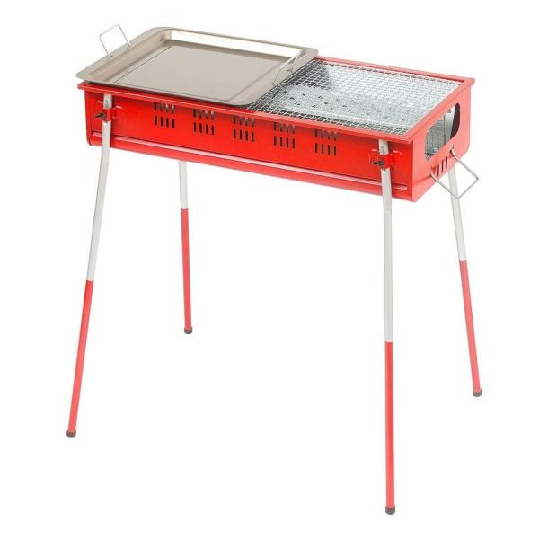 ●煙の発生を約90％カット、輻射効果＆遠赤効果で食材が直接炭火があたらず肉が焦げずにふっくらと美味しく焼けます●直接炭に油が落ちない新構造、煙の原因になる油が燃えないので煙を抑えることができます●反射板を利用することで熱効率がよく、少量の炭...