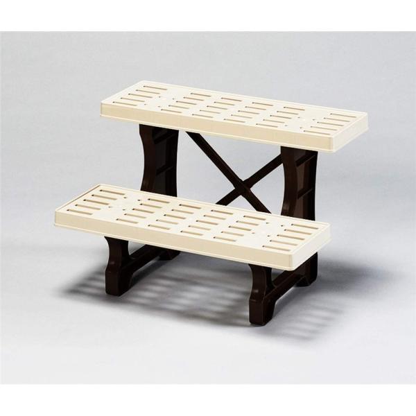 ●玄関・庭・室内など様々な場所でお花や観葉植物、小物などを飾る事ができます●プラスチックなのでさびません●組立もとても簡単