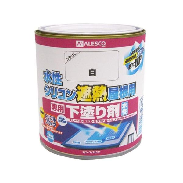 ●水性シリコン遮熱屋根用の下塗りとして使用することで、さらに遮熱効果をアップします