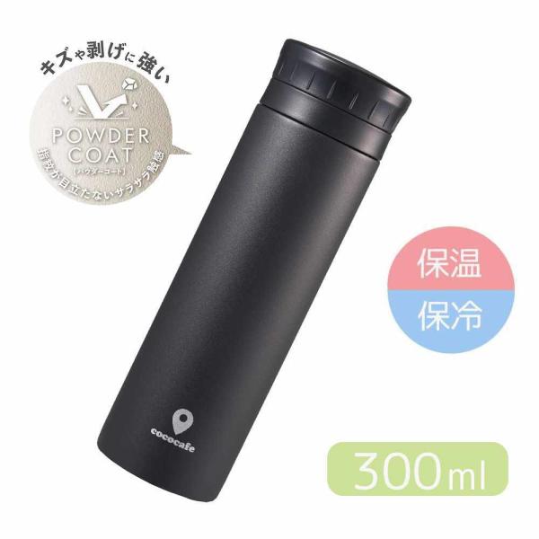 ●ホッとひと休み、ここがいつものカフェになる●開けるも閉めるもクイッとカンタン半回転●リブがあるので手にかかって取り出しやすい●塗装が剥げにくく、指紋が付きにくいパウダーコート●氷ストッパー付き