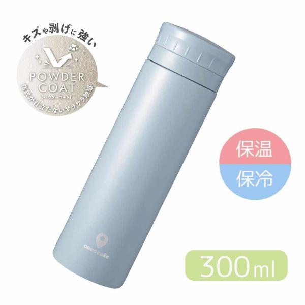 ●ホッとひと休み、ここがいつものカフェになる●開けるも閉めるもクイッとカンタン半回転●リブがあるので手にかかって取り出しやすい●塗装が剥げにくく、指紋が付きにくいパウダーコート●氷ストッパー付き