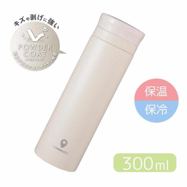 ●ホッとひと休み、ここがいつものカフェになる●開けるも閉めるもクイッとカンタン半回転●リブがあるので手にかかって取り出しやすい●塗装が剥げにくく、指紋が付きにくいパウダーコート●氷ストッパー付き