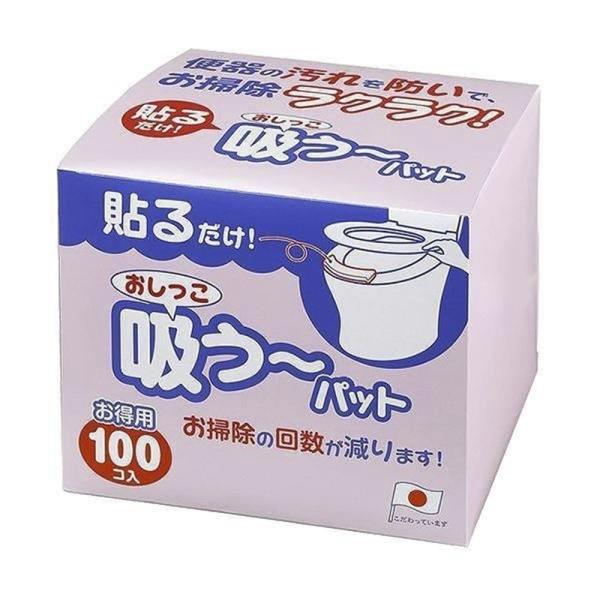 ●貼るだけで尿の汚れを防ぐおしっこ吸うパットです●おしっこした時の飛散や、隙間からの漏れによる汚れを防ぎます●簡単に付け外すことが出来るので、面倒な手間がかかりません●大容量の100枚入りです●安心の日本製です