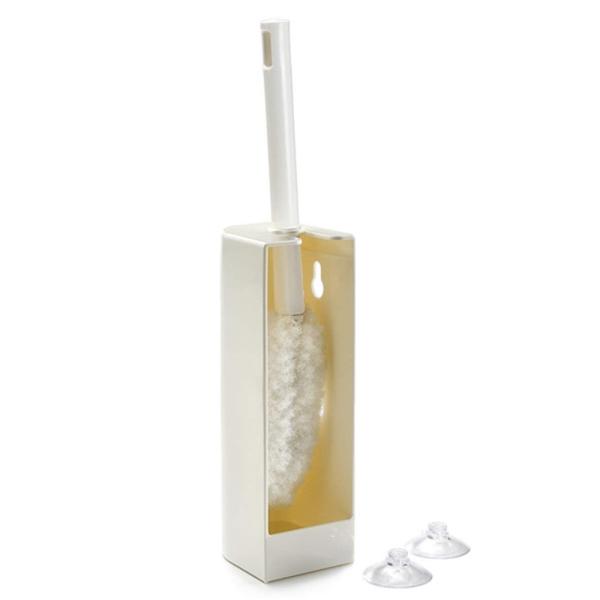 ●吸盤付きなのでトイレタンク等の平らな面に取り付けることができます●驚くほどキレイ便器のフチ裏までびっくりするほど洗いやすいトイレクリーナーとケースのセット