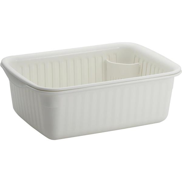 ●抗菌加工で清潔に使える、食器の水切りかご