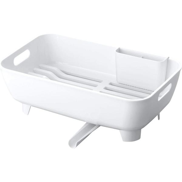 ●美しいフォルムの水切りかご可動式排水口付き●横置き・縦置きOK●止水栓付き●トレーと本体は分離します●銀イオンの抗菌仕様(止水栓を除く)