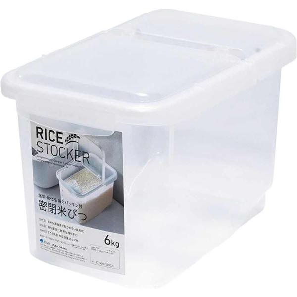 ●パッキンとロック付きのフタがお米の鮮度を保つ密閉米びつ●6kgサイズ●大きな開口部で取り出しやすい●お米が手前に集まる斜めの底形状で最後までお米を取りやすい●0.5合も計れる計量カップ付き※不安定な場所や、傾いた所に設置しないでください。...