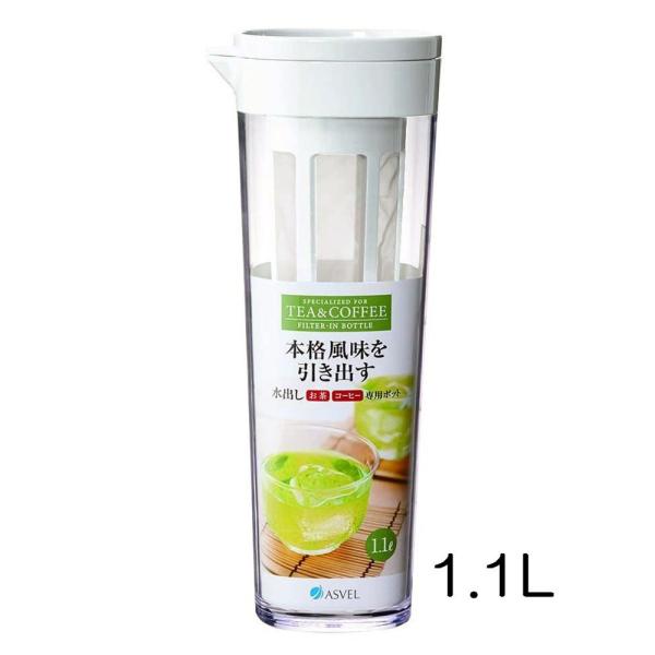 ●横置きが可能な麦茶ポット●茶こし付きで水出し冷茶ができる●パッキン付きで横置き可能●手にフィットするカーブで握りやすく、片手でも持ちやすい形状●ネジ栓部には茶渋付着防止加工付き