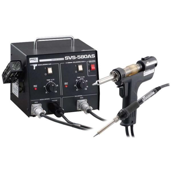 ●瞬間吸引で吸い残しを低減●自動はんだ吸取器と温調はんだこてを一台で兼ねるサービスステーション●主電源スイッチの他、はんだこて部、吸取部にそれぞれ独立した電源スイッチがあります■はんだこて部●200℃−480℃の70Wヒーターで、フラットI...