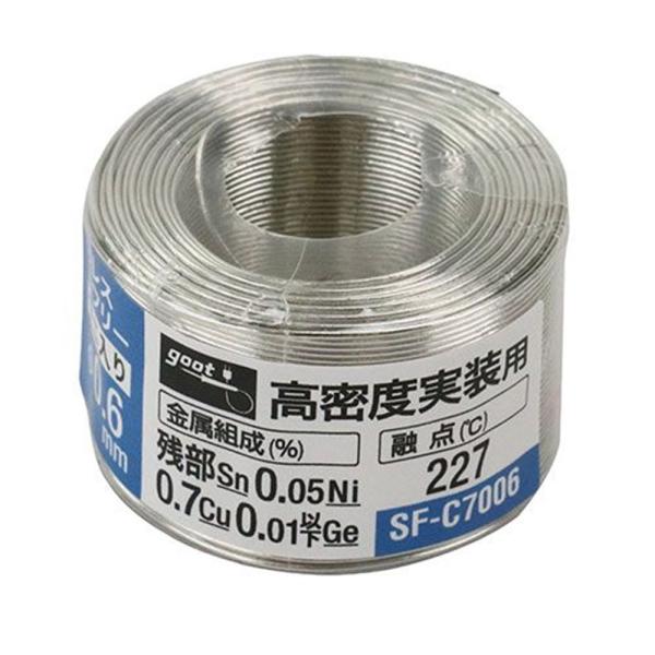 ●環境に優しい鉛フリーで、熱疲労によるクラックが発生しにくいはんだです