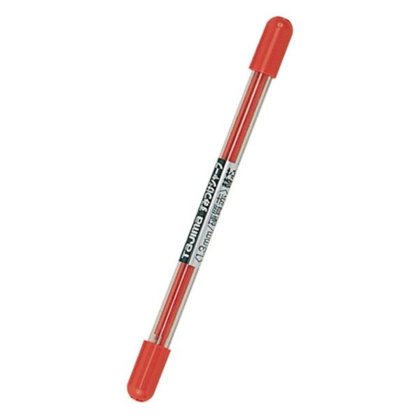 ●建築用すみつけシャープペン替芯。●削る必要のない1.3mm芯で、けがき、指示がはっきり読める濃さです。●芯は文具事務用で定評ある、「ハイポリマー」芯を採用しており、濃く書けて強度は従来粘土芯の約2倍です。●驚異の筆記距離は約3倍です(市販...