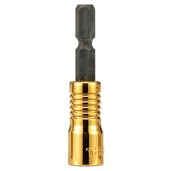 ●インパクトドライバー用ソケット。●ショートタイプです。●18Vインパクトドライバー対応です。●短いから狭所でしっかり固定します。●ボルトの締め付けや狭い場所での作業に最適です。