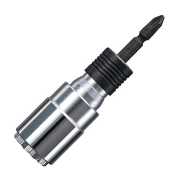 ●インパクトドライバー用ソケット。●ソケットを寿命まで使えるビット交換式です。●18Vインパクトドライバー対応です。
