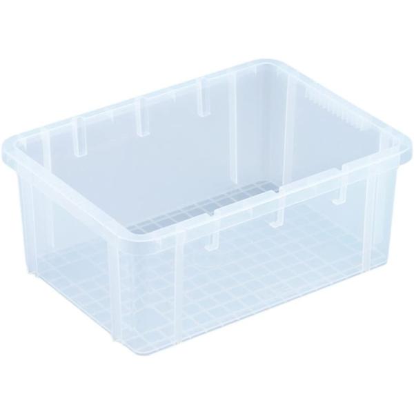 ●使い勝手バツグンのコンテナボックス●強度抜群でフタが無くても積み重ね可能●違うサイズでもスタッキングができます