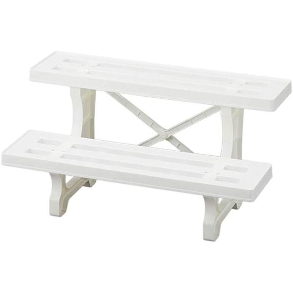 ●玄関・庭・室内など様々な場所でお花や観葉植物、小物などを飾る事ができます●プラスチックなのでさびません●組立もとても簡単