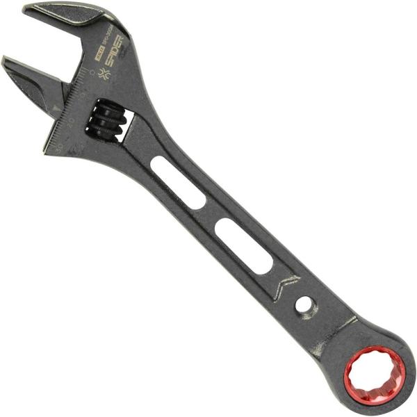 ●17mmラチェットレンチとの融合による効率化モンキレンチです。●六角ボルト・ナットの締め付け、緩め作業。●スパイダーシリーズとしてデザインを統一できます。●最大口幅30mmのワイドオープンタイプです。●ラチェットレンチは細やかな動きで狭い...