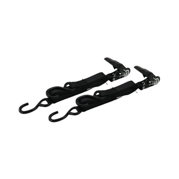 ●ラチェットバックル式なのでしっかりと確実な荷締作業ができます●荷物運搬時、荷崩れ防止・転倒防止の結束・固定に●機能・特徴 黒色ベルトのため目立たせたくないシーンにも最適です●ハンドル操作時に手の当たりが優しいラバー素材付きハンドルを採用し...