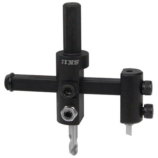 ●コバルトハイス刃(Co-HSS)採用で、切削性能が向上しました。●鉄・ステンレス(SUS430)・アルミ等の穴あけ。●これひとつで直径30〜130mmまでの穴あけが可能です。