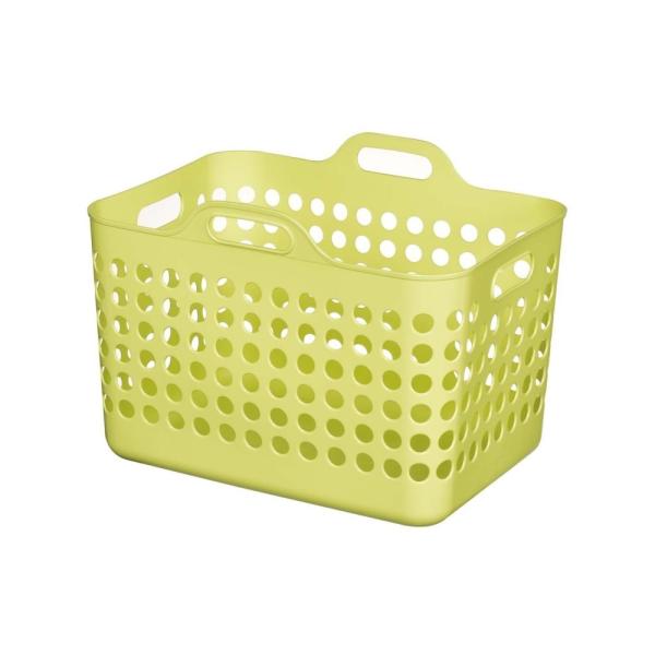 ●ポリエチレン使用の為、やわらかいソフト素材のバスケットです●お洗濯に、レジャーに、子供のオモチャ等の整理収納に便利です●ハッピーバケット・角フタMと組み合わせて使用すると積重ねる事が出来ます