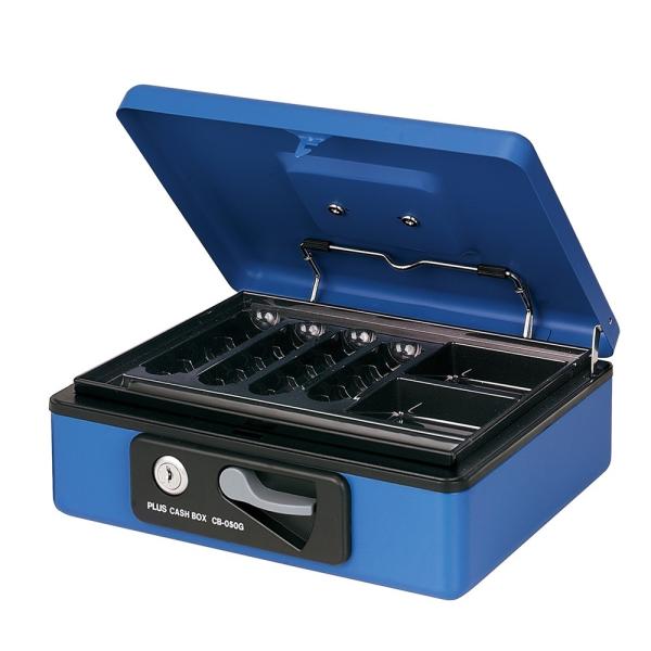 ●開閉はワンタッチ●フタの開閉はレバー操作でワンタッチでできます●硬貨、小物などを整理して保管できる取外し可能なトレー付