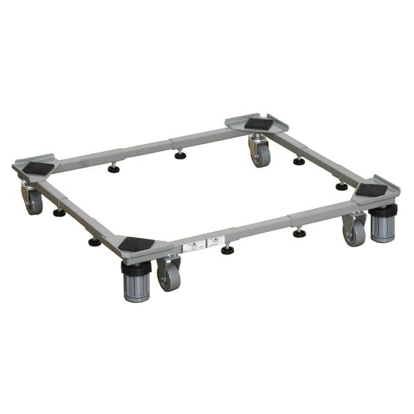 ●ドラム式洗濯機や大型全自動洗濯機も置ける洗濯機置台●ほとんどの洗濯機が設置できます●大型ジャッキで固定するので、洗濯機台が動かず安心●移動ができて、お掃除ラクラク