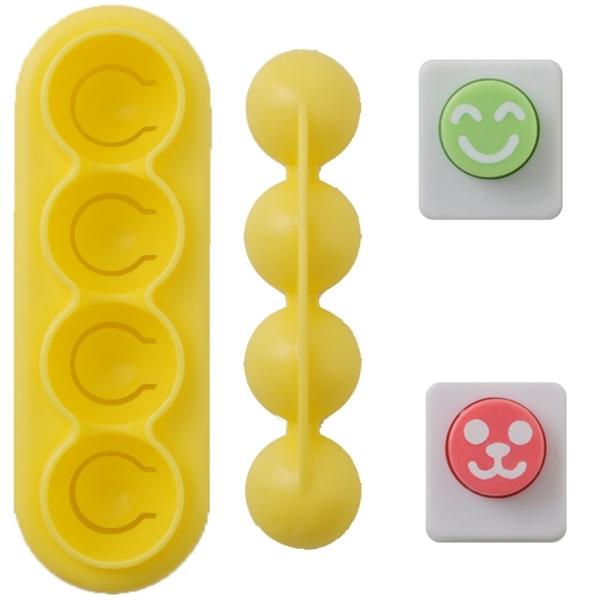 ●2種類の海苔パンチつき！一口サイズ用のおにぎり型●ひとくちサイズのミニおにぎり型と海苔パンチのセット。一度に約10グラムのおにぎりが4つ作れます。●組合せで色んな表情のバリエーションが作れる2種類の海苔パンチ。