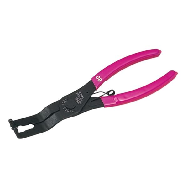 ●自動車の内張りに使用されているロックピンを引抜く為のプライヤ。●自動車のフロント・リアバンパー、フロントフェンダーライナー等に使用されているロックピンに使用出来ます。●引抜きタイプ樹脂製クリップの取外しおよび装着時の軸部の縮め・挿入が可能...