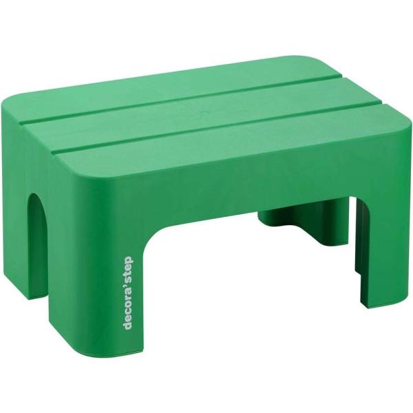 ●カラフルでポップな踏み台の「デコラステップ」●かわいいデザインなのに耐荷重100kgの安心設計●踏み台としてはもちろん、椅子・花置き台・玄関踏み台としても使えるデザイン性の高いステップ●滑り止め付きなので安心して使える