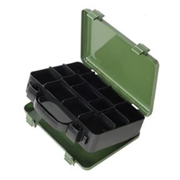 ●ケース両面に収納可能●持ち運びに便利なハンドル付