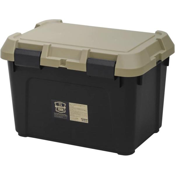 ●フタ耐荷重80kg、強度抜群の収納ボックス●軽トラックやワンボックスなどの車載にも便利